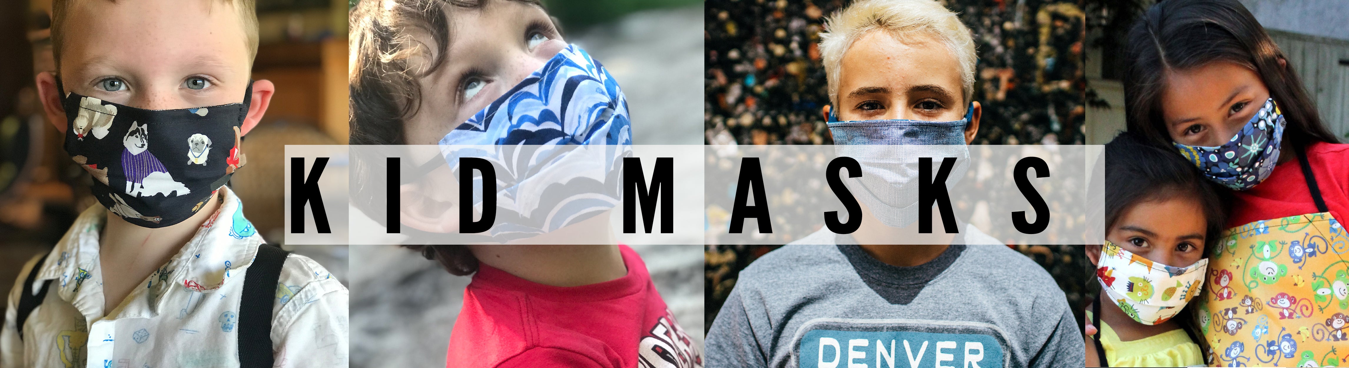 Kids' Face Masks — Sizes For Big Kids & Little Kids | Splash Fabric
