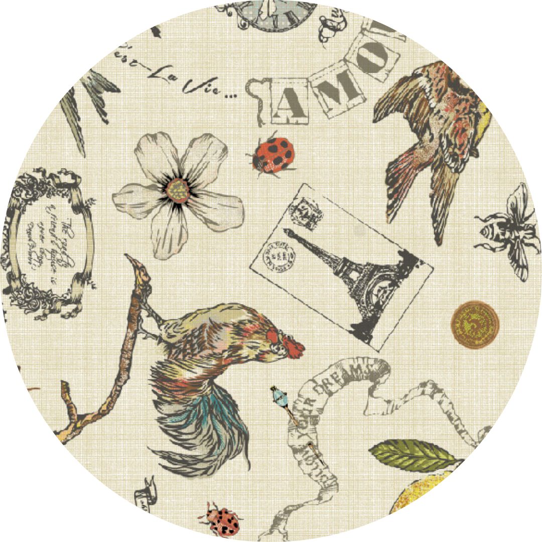 Vintage – Splash Fabric