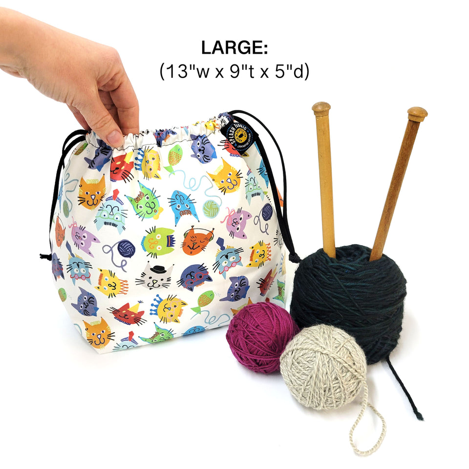 Splash Fabric Cinch Bags