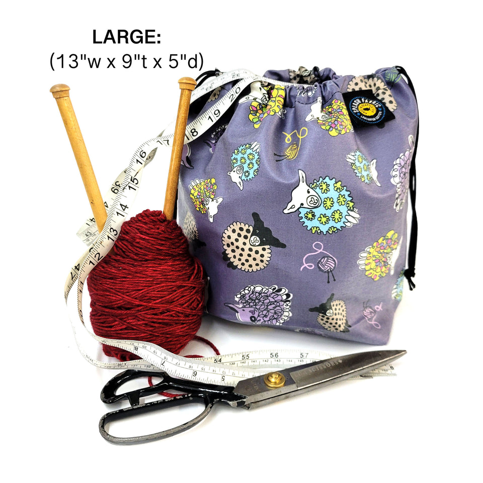 Splash Fabric Cinch Bags
