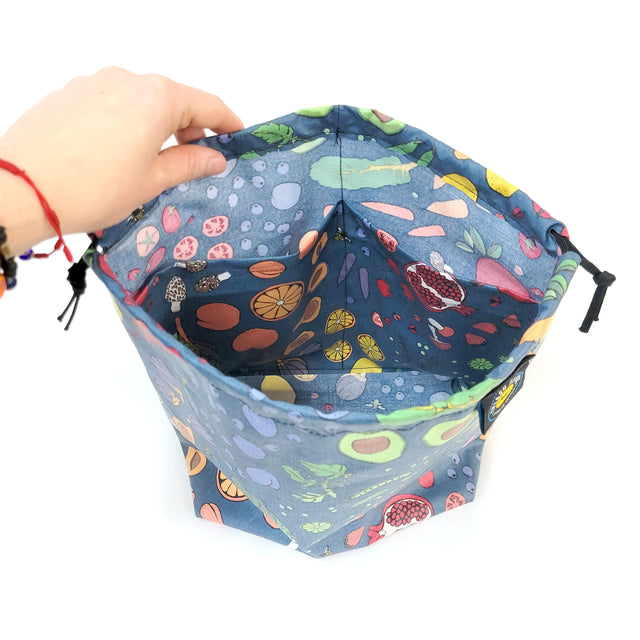 Splash Fabric Cinch Bags