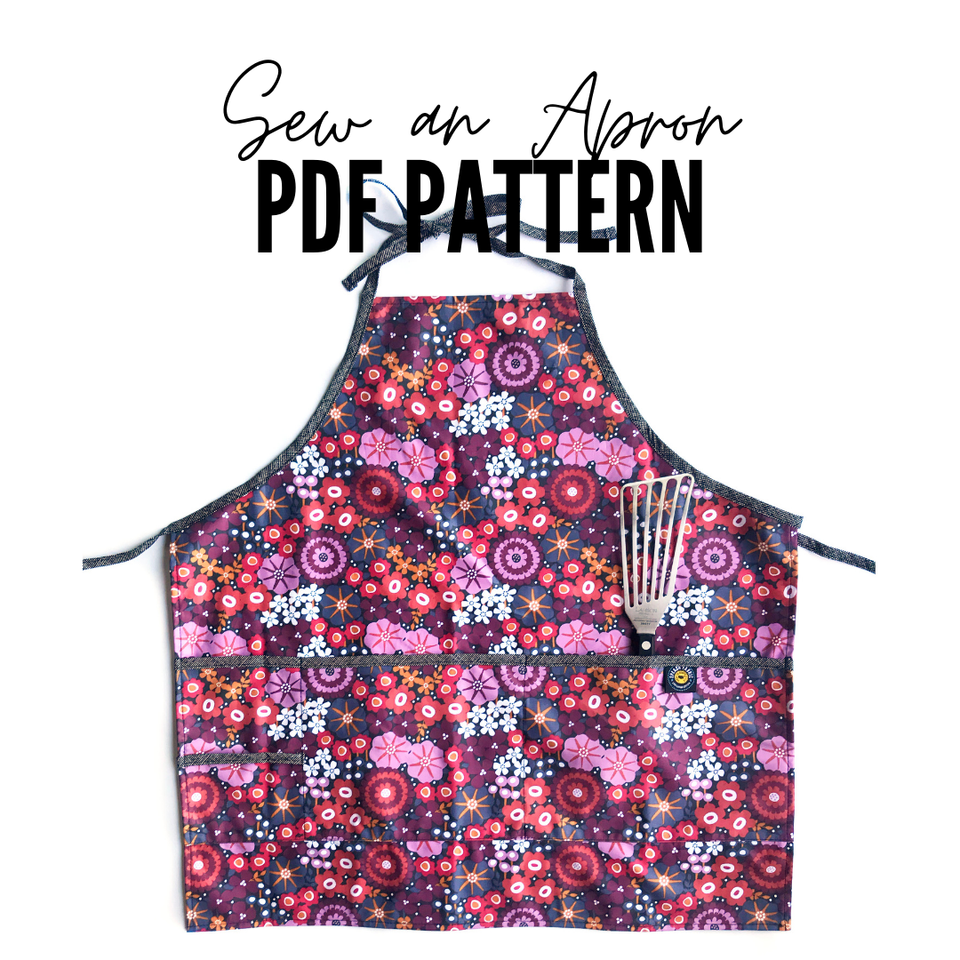 Sewing Pattern - Apron (Adult Size) – Splash Fabric
