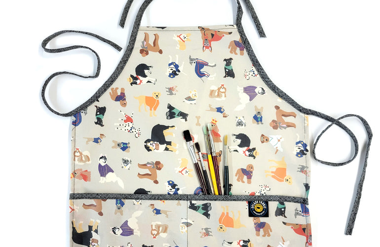 Aprons in Laminated Cotton by Splash Fabric